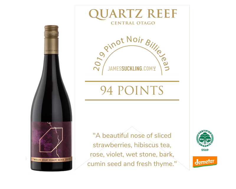 Reviews and Accolades - Quartz Reef Wines